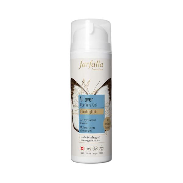 farfalla Aloe Vera, Feuchtigkeitsspendendes Allover-Gel, 150ml 150 ml ...